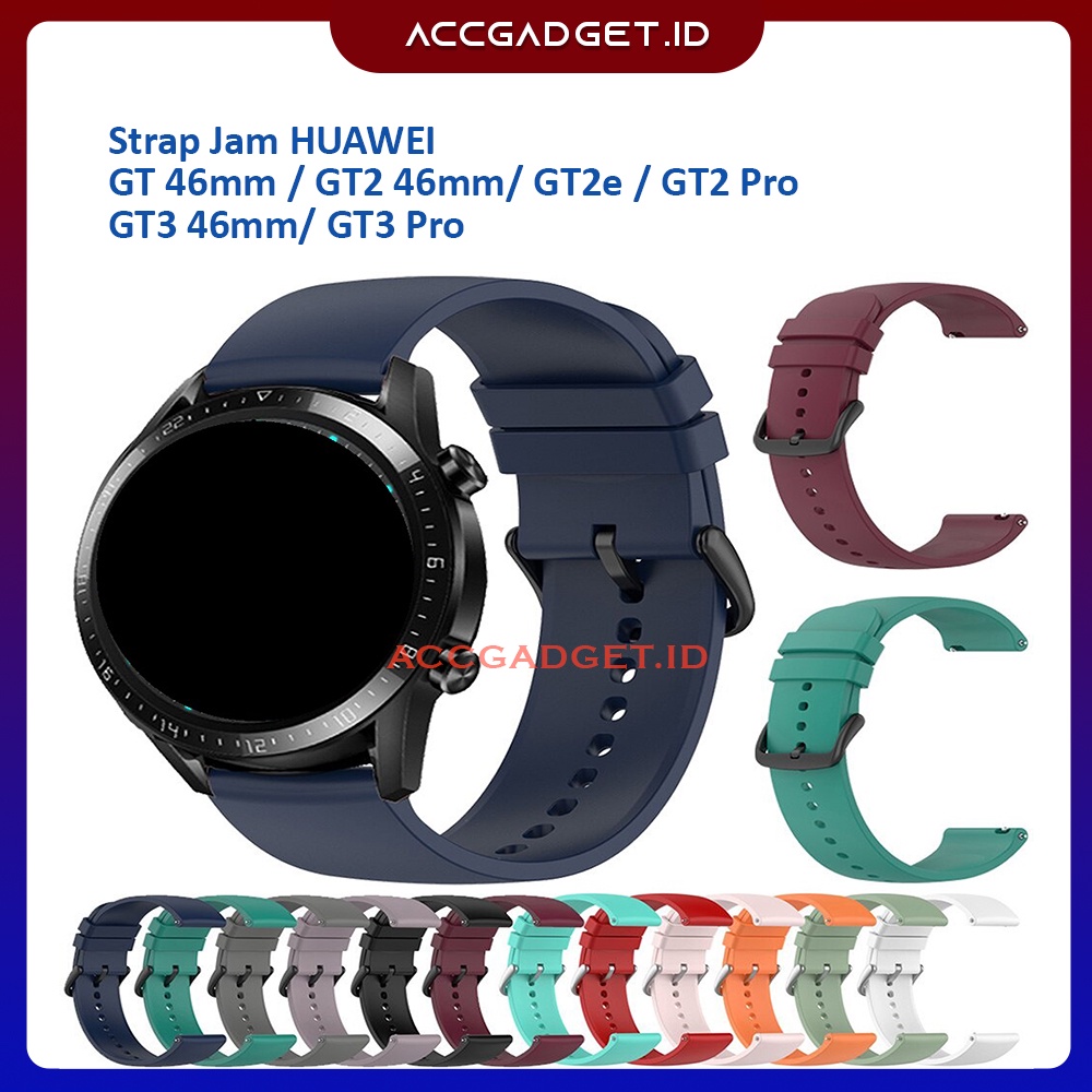 Jual Tali Strap Jam Huawei GT3 46mm / GT2 46 / GT2e / GT2 Pro / GT 46mm ...