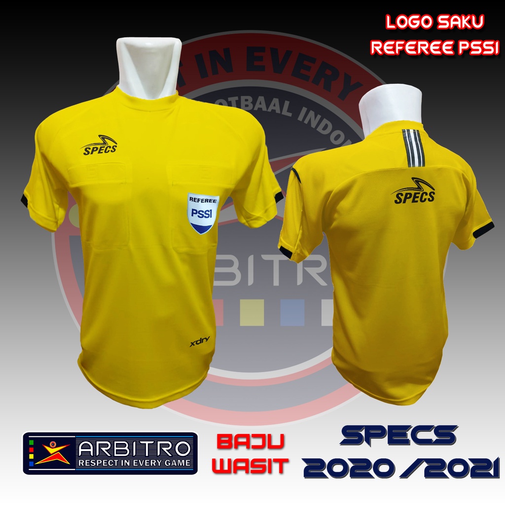 Jual BAJU WASIT SPECS BRI LIGA 1 MUSIM 2021-2022 - LOGO SAKU - READY ...