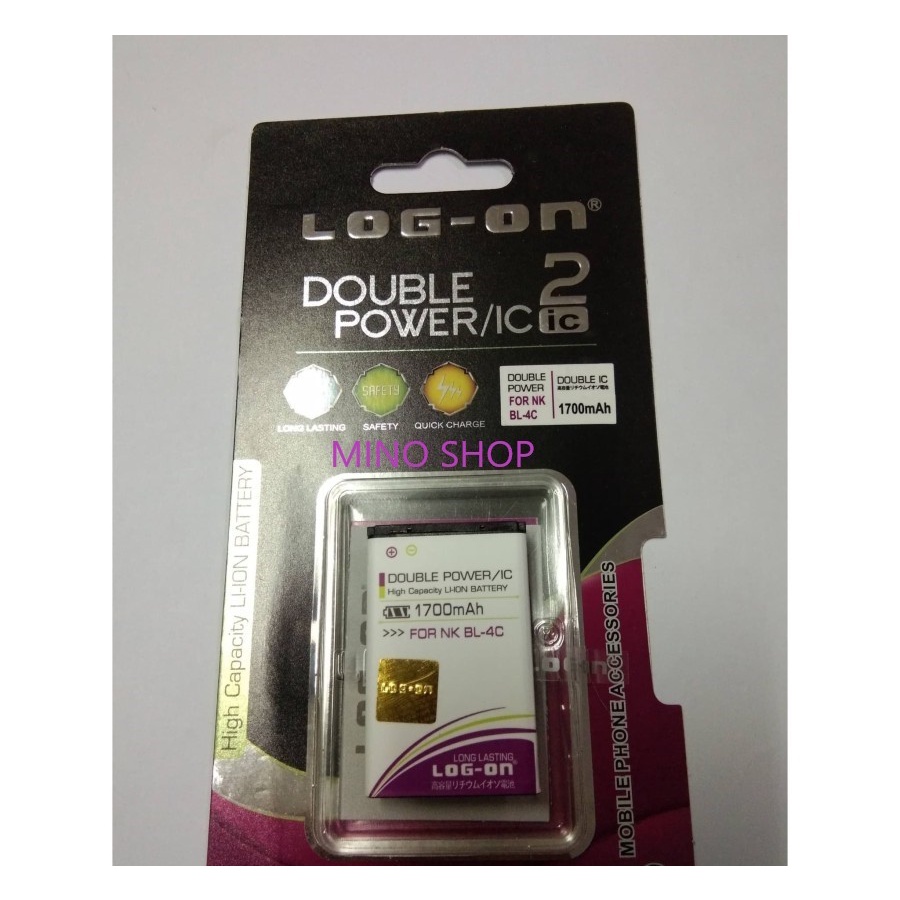Jual Baterai Log On Nokia BL4C BL-4C / BL5C BL-5C Batre Double Power | Shopee Indonesia