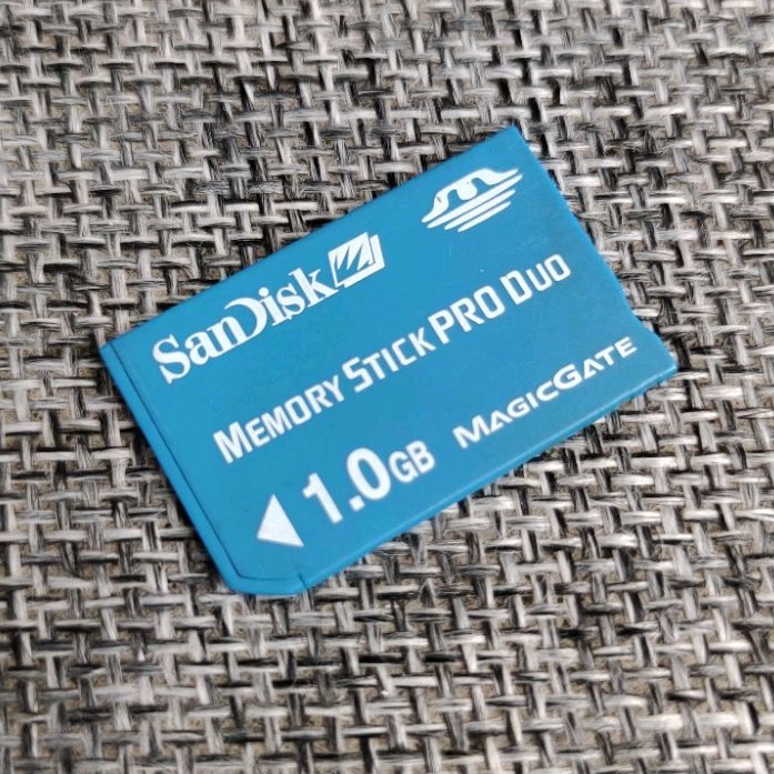 Jual Sandisk Memory Stick Pro Duo 1GB Original Memori Card PSP Kamera ...