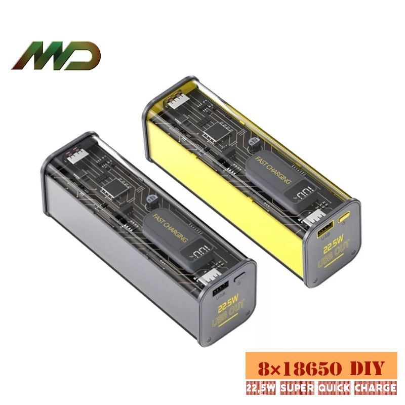 Jual Casing Power Bank 8×18650 DIY PD22.5W 20000mAh Rakitan | Shopee ...