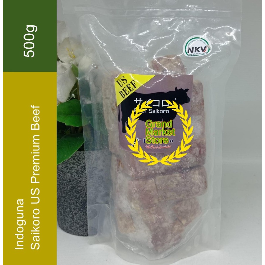 Jual Saikoro US Premium Beef Cubes Boneless Daging Sapi Potong Dadu ...