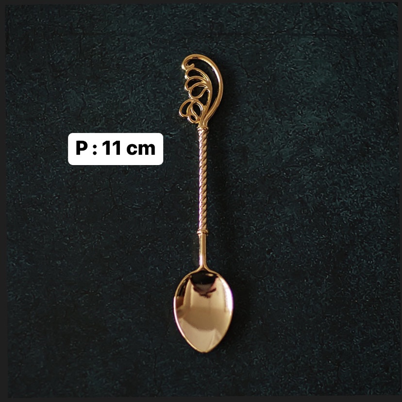 Jual Sendok Teh Vintage / Sendok Vintage Mini / Sendok Kue Vintage ...