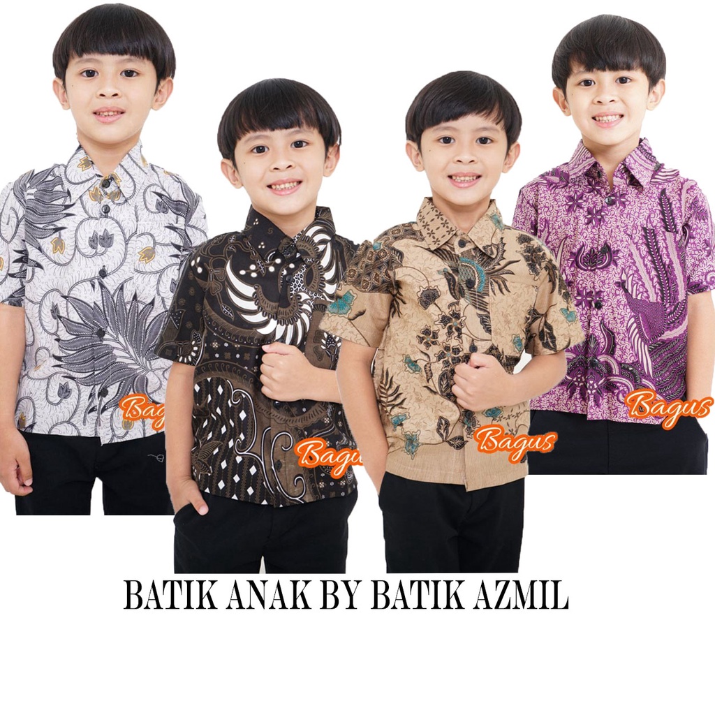 Jual Batik Anak Batik anak cowo - Batik Anak laki laki umur 1-13 tahun ...