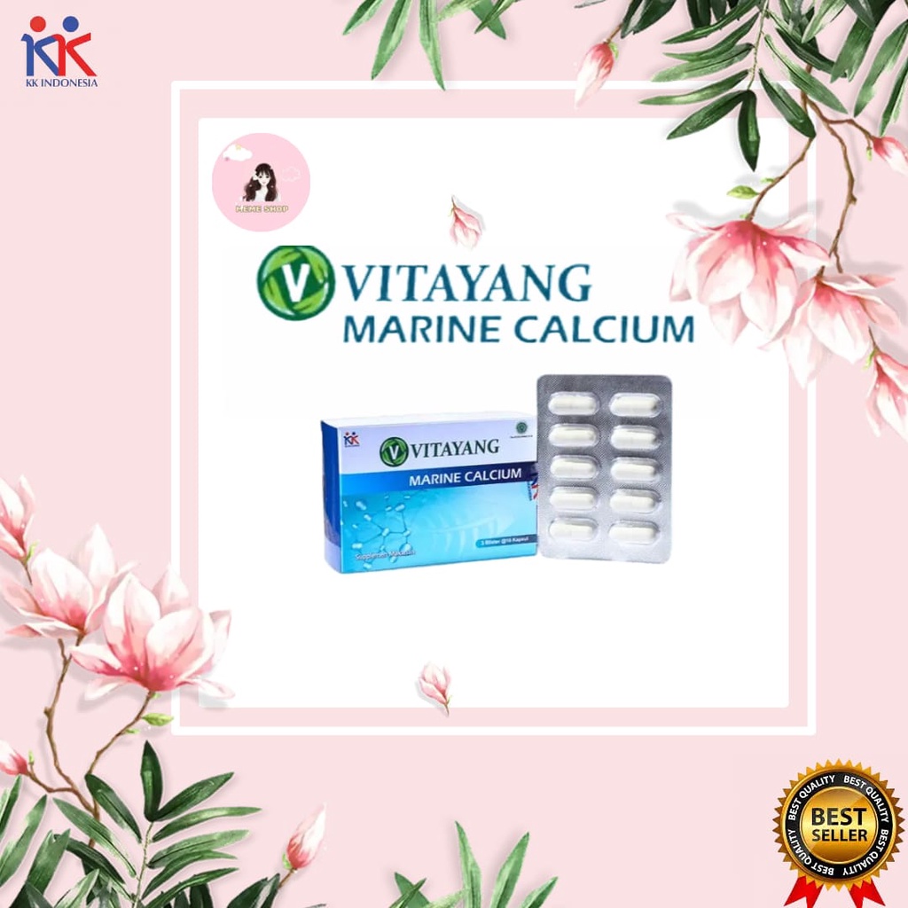 Jual Calcium Marine Vitayang KK Indonesia Cegah Osteoporosis ...