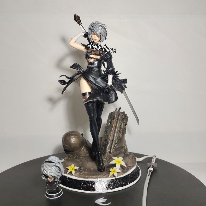 Jual Nier Automata 2B YorHa no.2 type B Battle Hunter Fan Studio 1/6 ...
