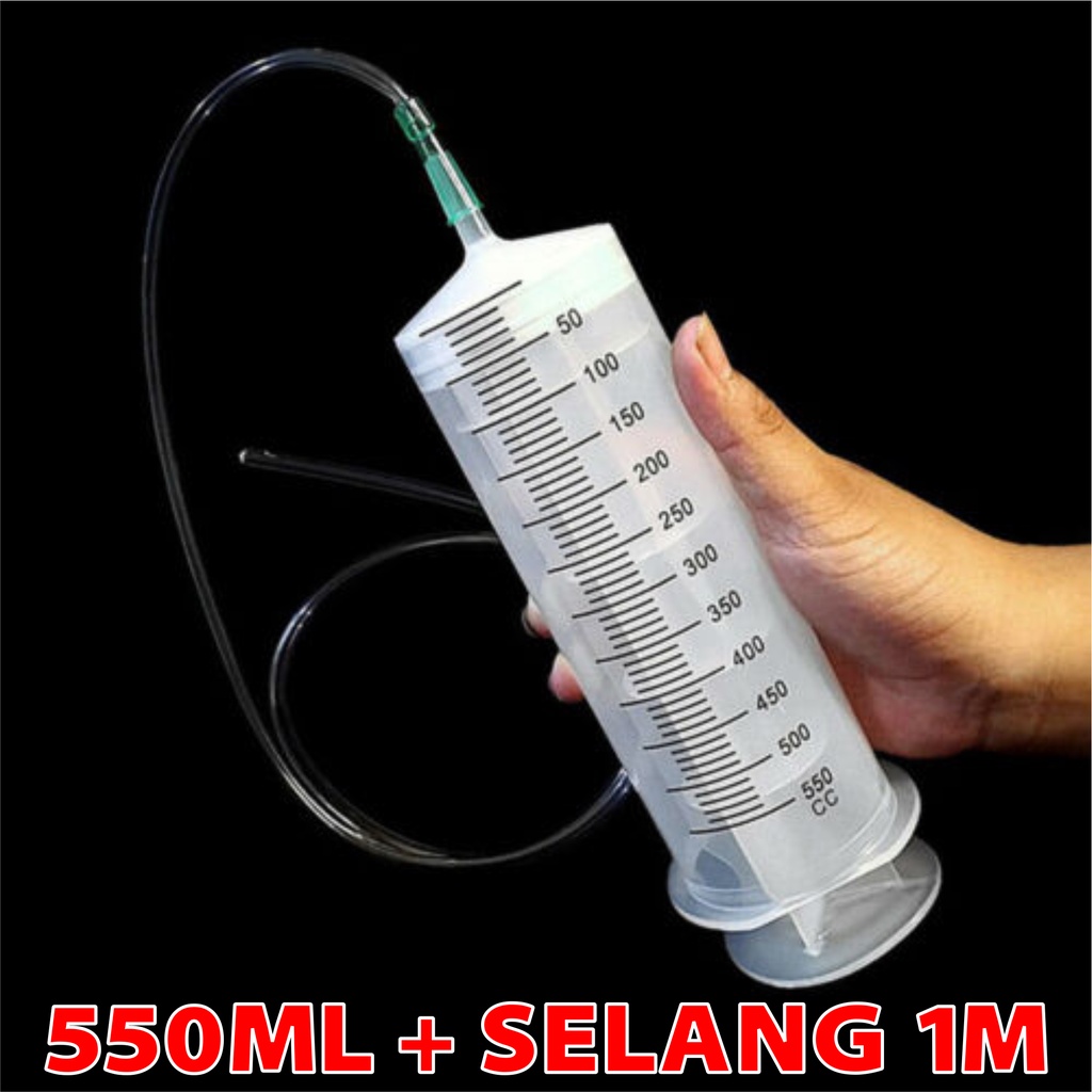 Jual Alat Suntik Jumbo Syringe Spuit Besar 500ml 150 Ml 200ml 300cc 500 ...