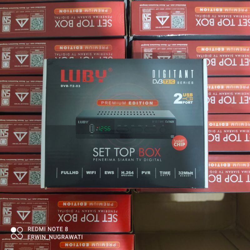 Jual STB TV Digital Set Top Box DVB T2 - Luby DVB-T2-03 | Shopee Indonesia