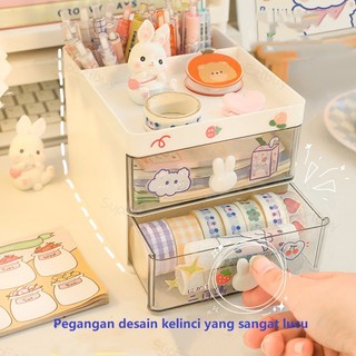 Jual Kotak Pensil Meja Laci Mini Kotak Alat Tulis Desktop Organizer ...