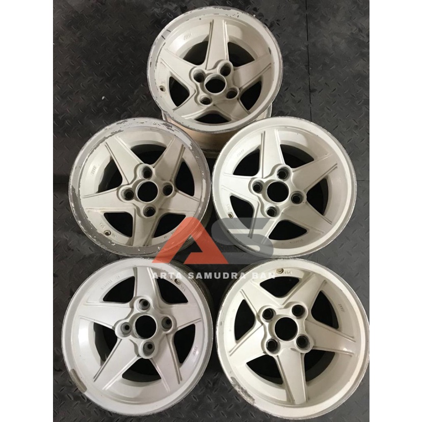 Jual Velg Retro Enkei Compe 5 R 13 R13 PCD 4X114 4-114 Corolla DX Starlet Wonder | Shopee Indonesia