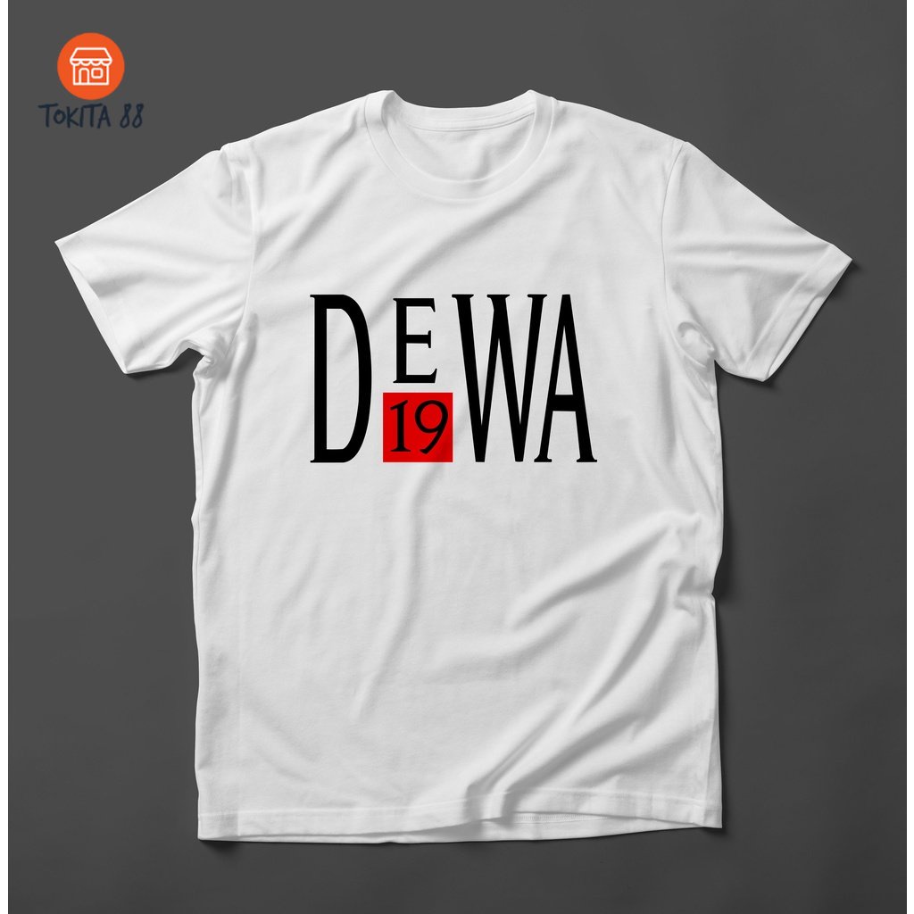Jual KAOS DISTRO DEWA19 LOGO - BAJU DEWA 19 - TSHIRT MUSIK DISTRO BAND ...