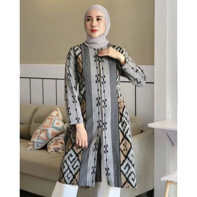 Jual Tunik Tenun Etnik Motif Toraja Papua Kalimantan Sumba Lombok | Shopee Indonesia