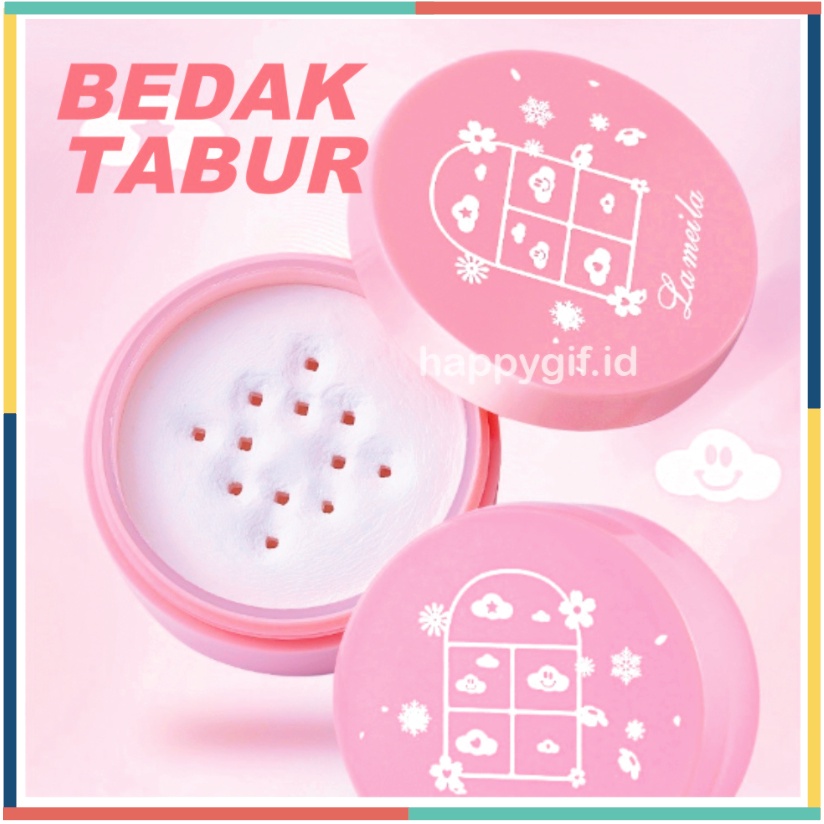 Jual LAMEILA Powder Make Up Bedak Tabur LA212 5206 | Shopee Indonesia