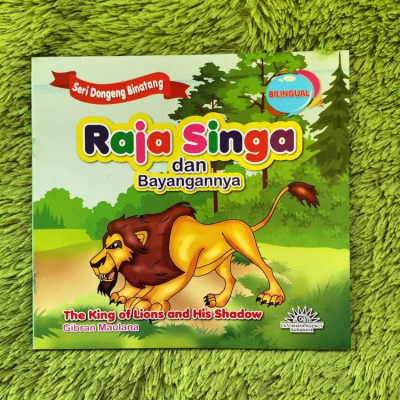 Jual ORIGINAL BUKU DONGENG CERITA ANAK SERI DONGENG BINATANG BILINGUAL ...