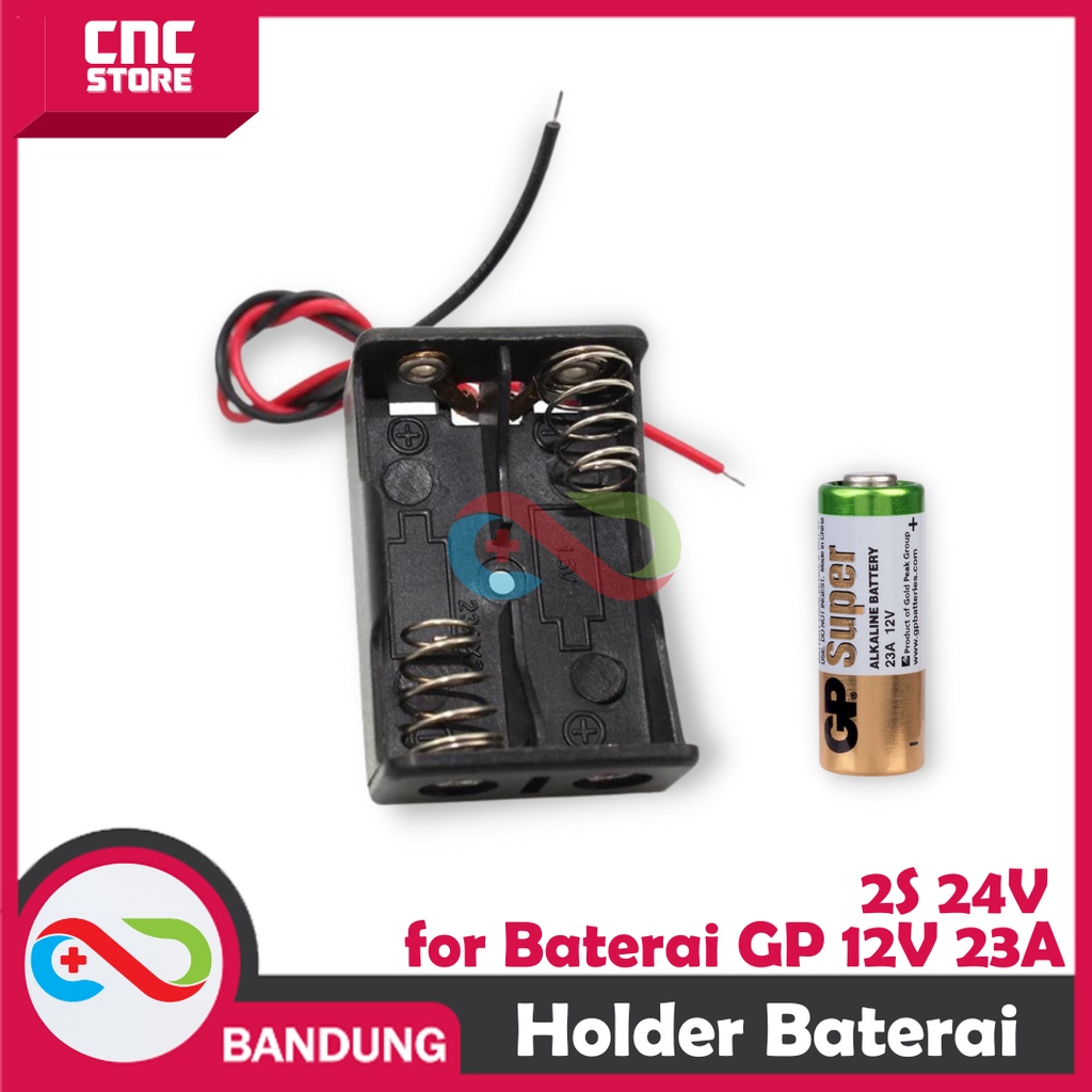 Jual KOTAK BATERAI BATTERY HOLDER 2S 12V TO 24V A23 23A 23AE L1028 GP ...