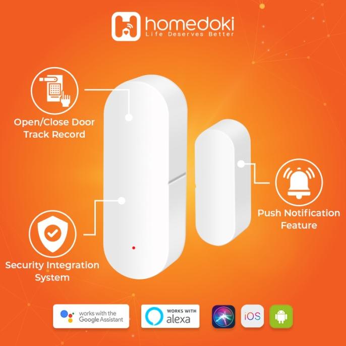 Jual Alarm Pintu Jendela / Smart Window & Door Sensor - Sensor Pintar Wi-Fi | Shopee Indonesia