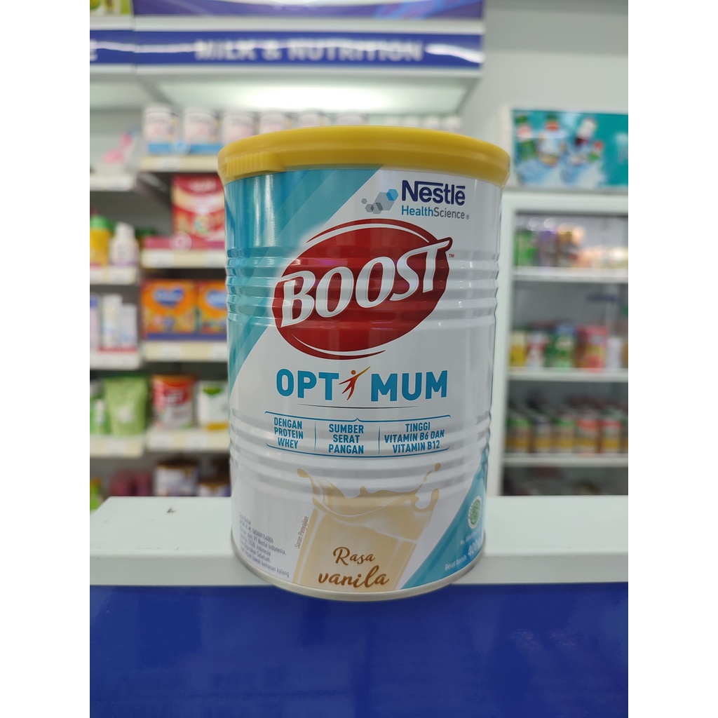 Jual Nestle Boost Optimum Vanila 400g | Shopee Indonesia