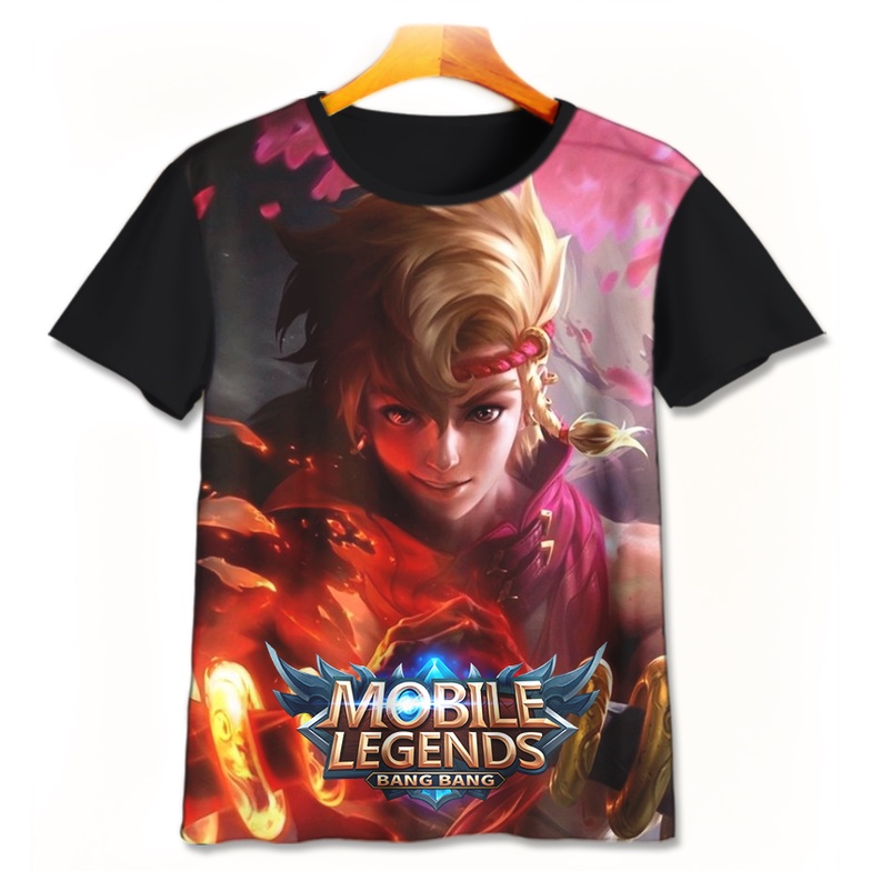 Jual Kaos 3D Anak | Baju Printing | Kaos 3D - Kaos Mobile Legend Ml Fullprint Karakter Fighter ...