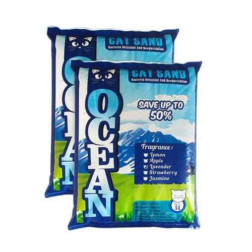 Jual Pasir Kcing Gumpal Wangi Ocean 5L | Shopee Indonesia