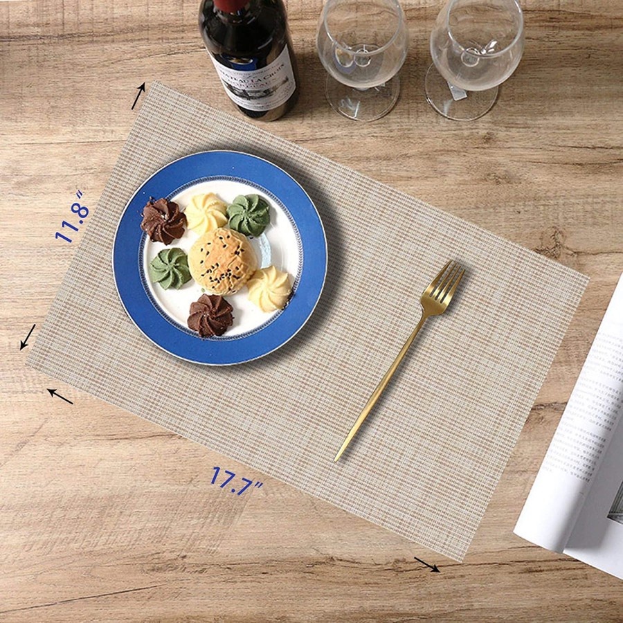 Jual Taplak Meja Makan Panjang / Table Runner Panjang Beige | Shopee ...