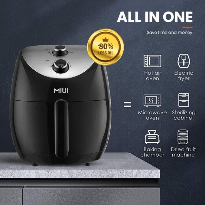 Jual MIUI Air Fryer 2L / 3L / 4.6L / 5L Penggoreng Udara Tanpa Minyak | Shopee Indonesia