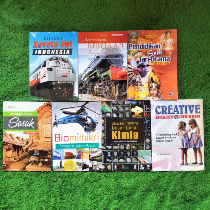 Jual Original Buku Sejarah Kereta Api Ayo Mengenal Kereta Api Indonesia