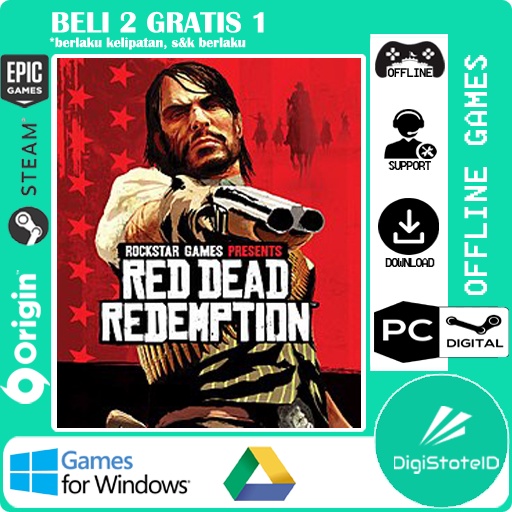 Jual Red Dead Redemption + RPCS 3 Emulator - Game PC | Shopee Indonesia