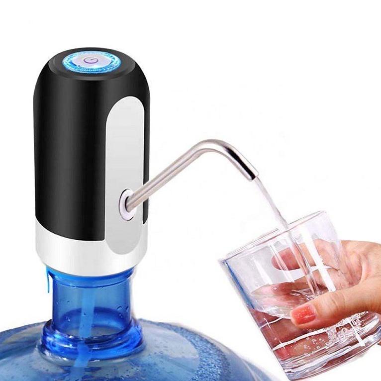 Jual POMPA GALON ELEKTRIK LED - DISPENSER AIR GALON CHARGE DISPENSER ...