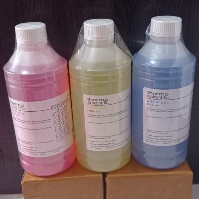 Jual Paket Eutech Buffer Solution pH 4,7,10 Kemasan 1000 ml | Shopee ...