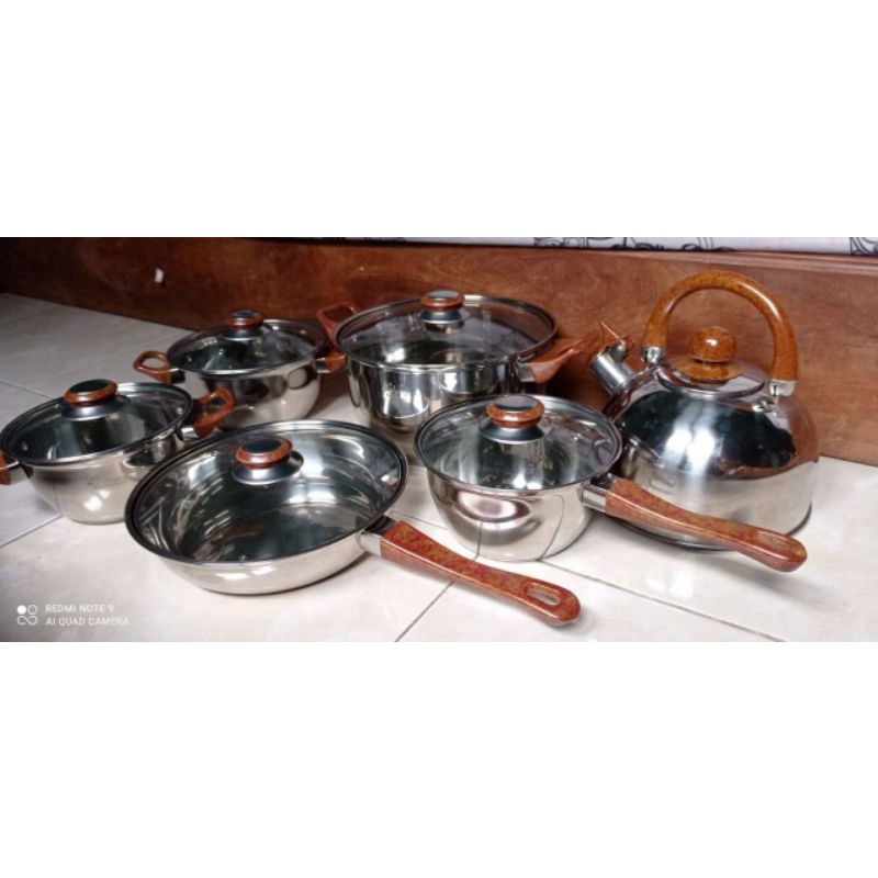 Jual Cypruz Complete Kitchen Set 12pcs | Shopee Indonesia