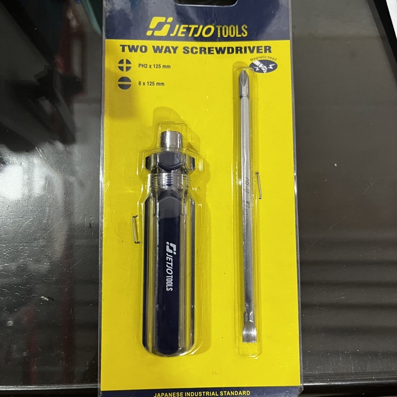 Jual OBENG 2 WAY LAKONI PRO / JETJO TOOLS PLUS MINUS BOLAK BALIK PH 2 x ...