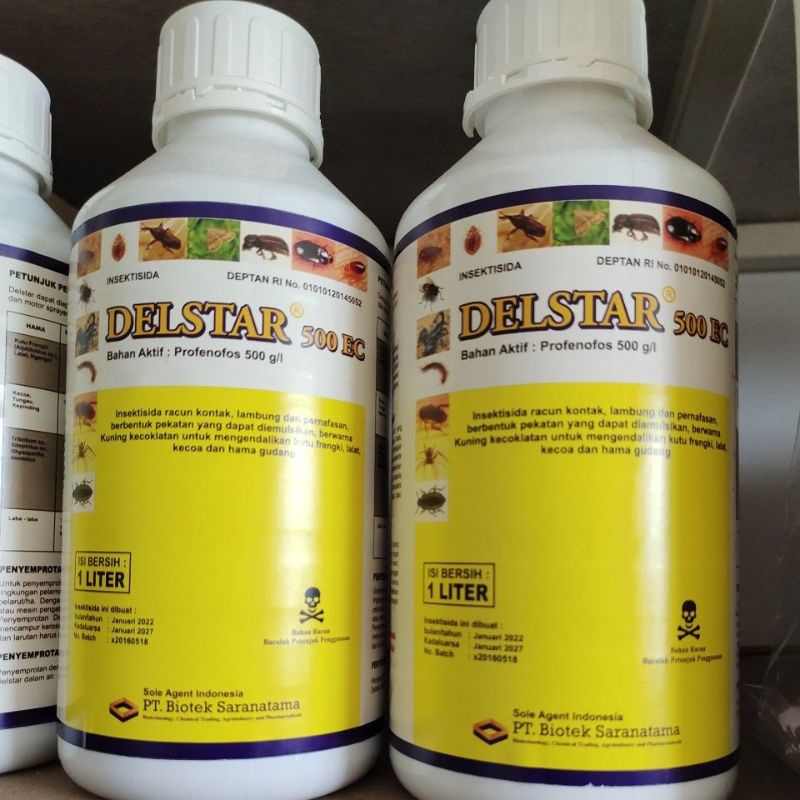 Jual DELSTAR 500 ec 1 Liter,Mengatasi HAMA GUDANG,KUTU,Gurem,Tinggi pd ...