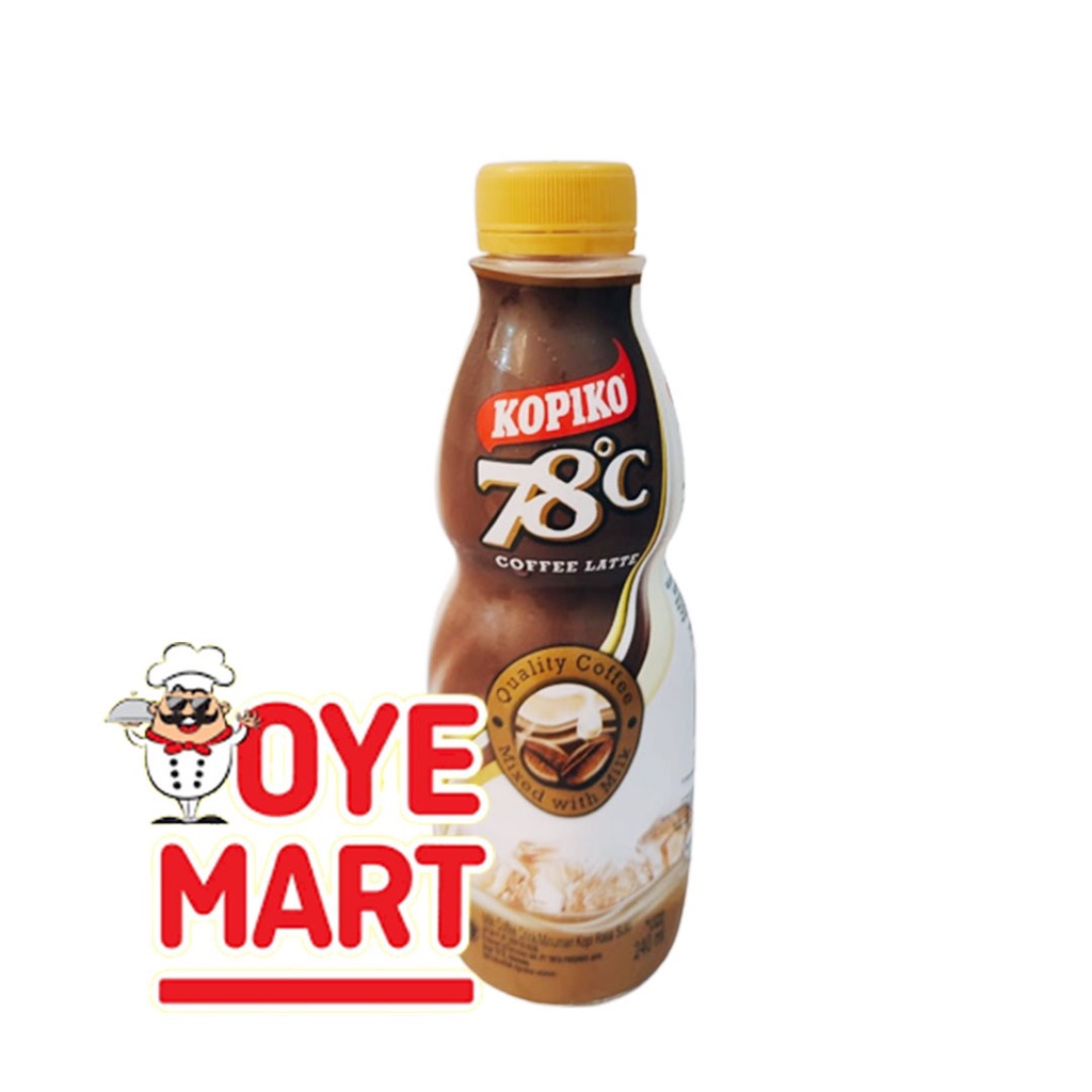 Jual KOPIKO COFFE LATTE 78C 240ML | Shopee Indonesia