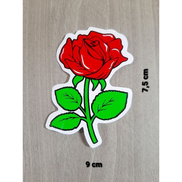 Jual STIKER GRAFTAC BUNGA MAWAR UKURAN KECIL | Shopee Indonesia