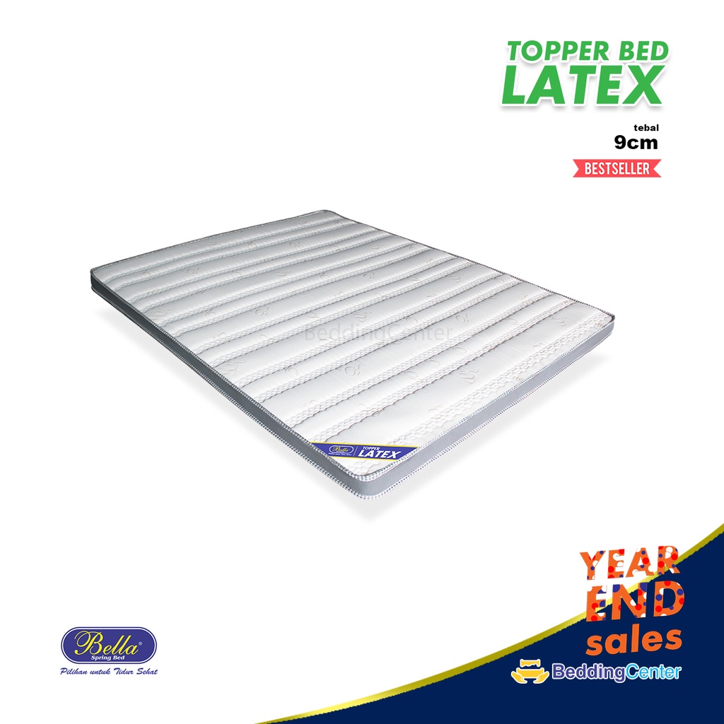 Jual Bella Springbed TOPPER LATEX Original Invoice | Shopee Indonesia