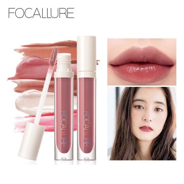Jual [ORIGINAL] FCL/FA153 Focallure Lip Gloss Shimmer Berkilau 10 Warna Dengan Vitamin E ...
