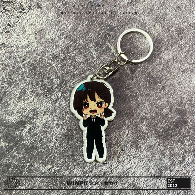 Jual Keychain Akrilik Kobeni Hagashiyama Anime Chainsaw Man | Shopee ...