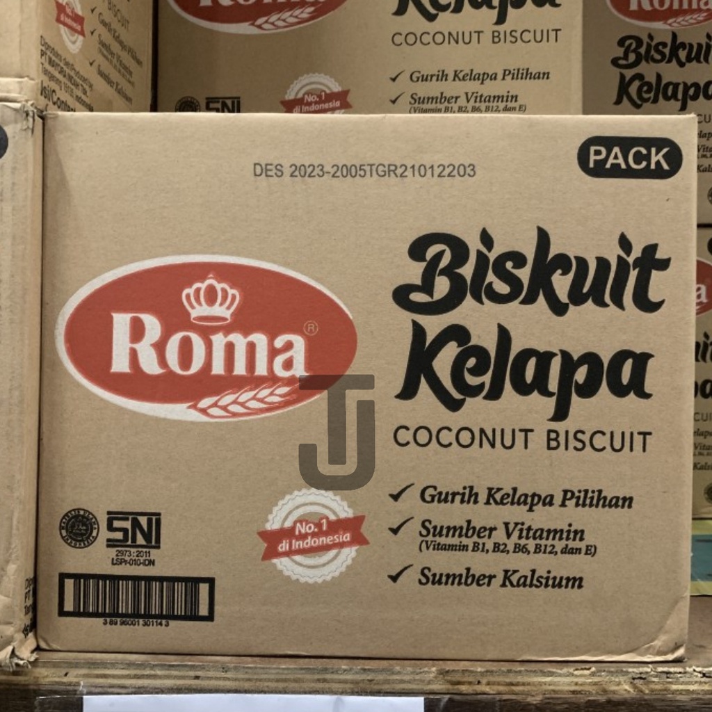Jual Roma Biskuit Kelapa Merah - DUS | Shopee Indonesia
