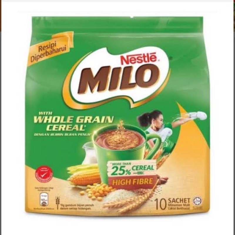 Jual Milo Whole Grain cereal pack | Shopee Indonesia