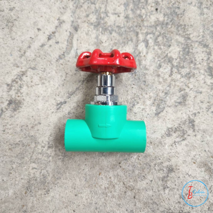 Jual Gate Valve PPR 3/4 inch RUCIKA / Stop Kran Valve PPR 25mm | Shopee ...