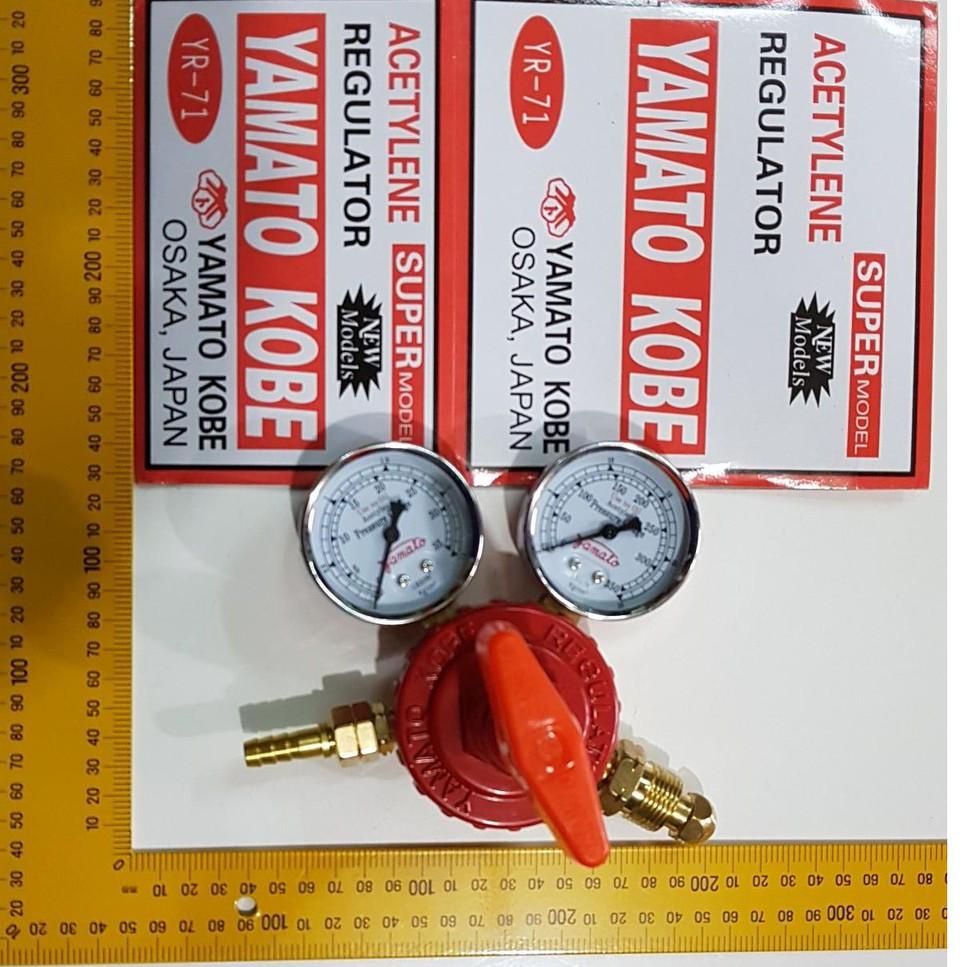 Jual ㅝ Regulator Acetylene untuk Tabung Las Asetilin YAMATO KOBE tanaka ...