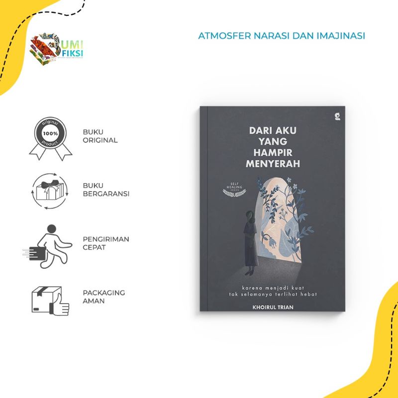 Jual Buku Motivasi Dari Aku Yang Hampir Menyerah - Khoirul Trian - Gradien Mediatama - Bumifiksi ...