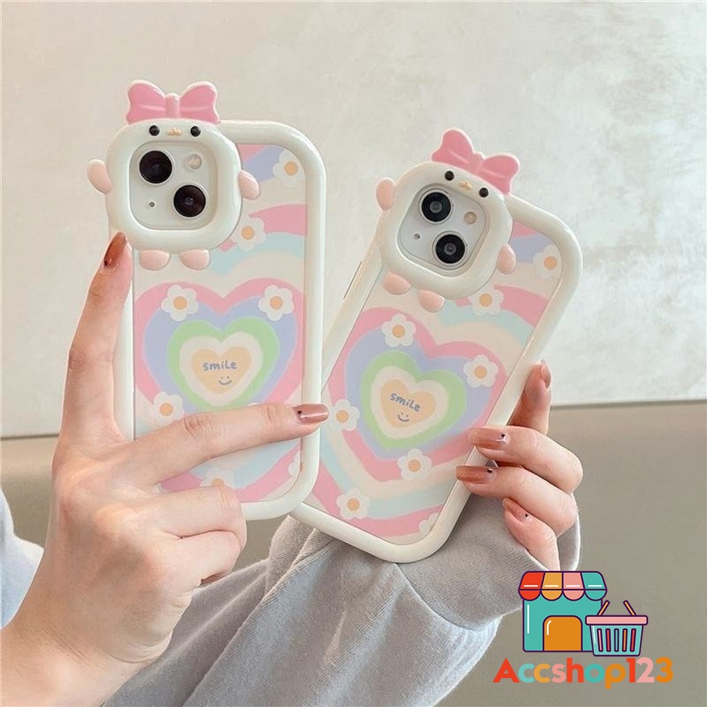 Jual SS127 SOFTCASE CASING LOVE GRADASI SMILE 3D UNTUK IPHONE 6 6+ 7 7 ...