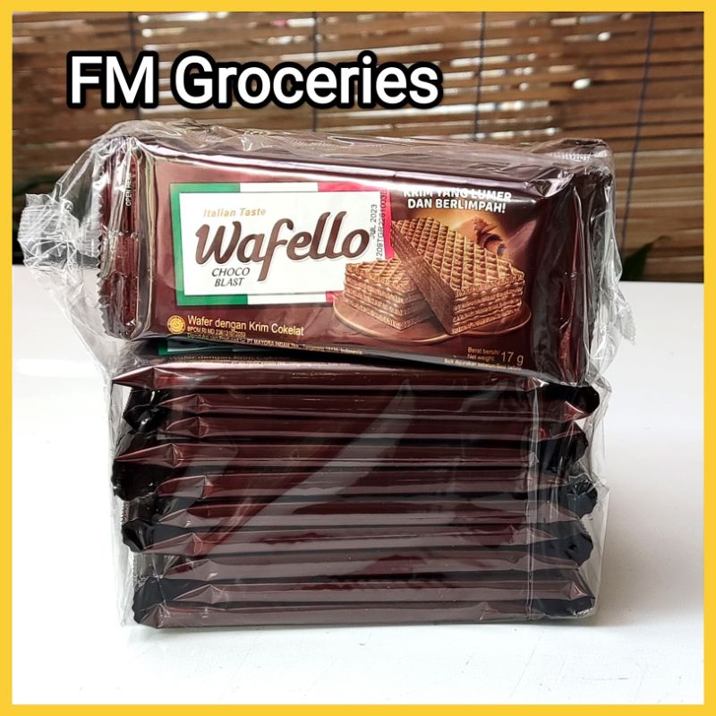 Jual Wafer Wafello Coklat isi 10 pack | Shopee Indonesia