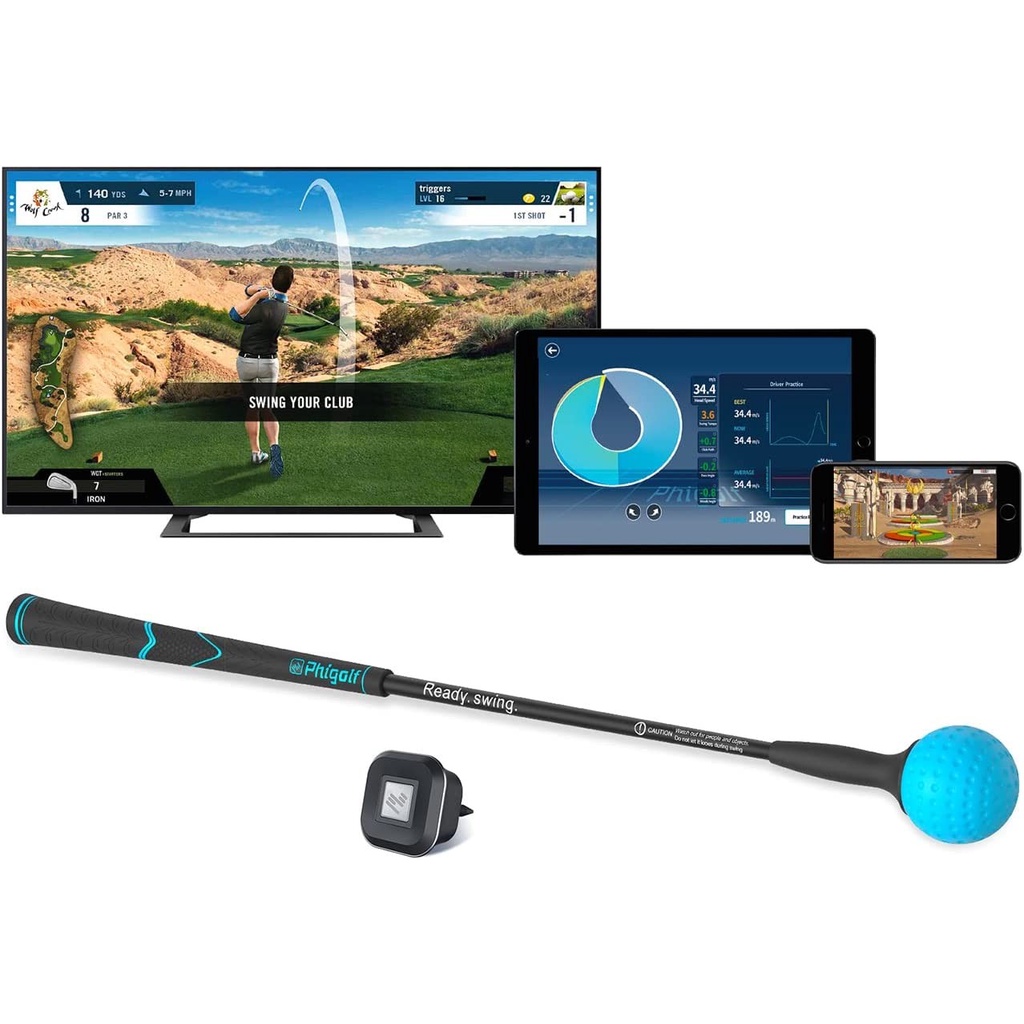 Jual PHIGOLF 2 Smart Home Golf Simulator – Swing Stick Trainer ...