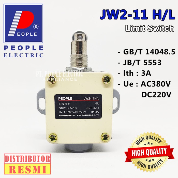Jual Limit Switch People Jw2-11H/L | Shopee Indonesia