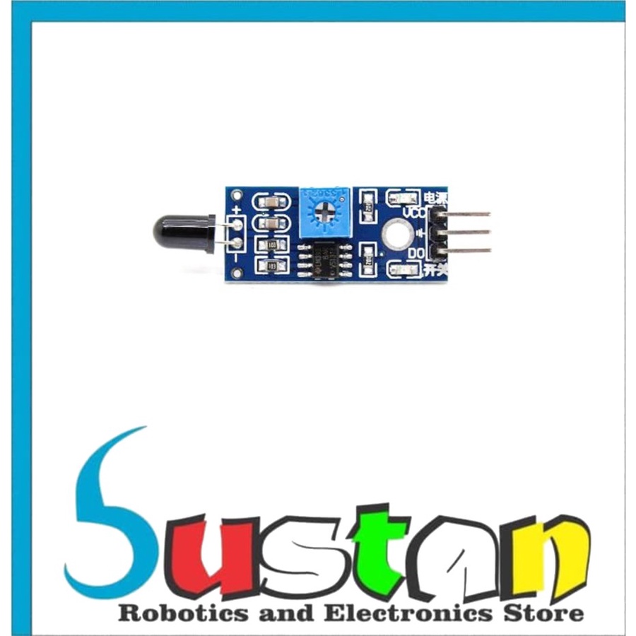 Jual IR infrared receiver Flame Sensor api Module for fire arduino robot | Shopee Indonesia