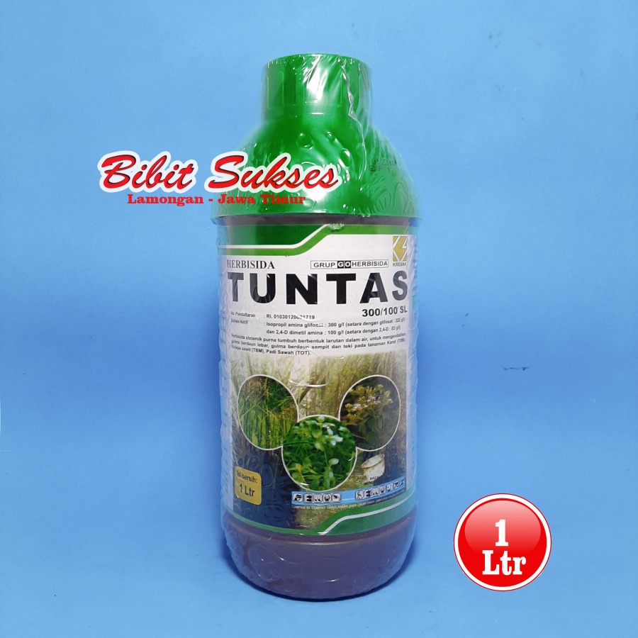 Jual Herbisida TUNTAS 300/100 SL 1 Liter Pembasmi Rumput | Shopee Indonesia