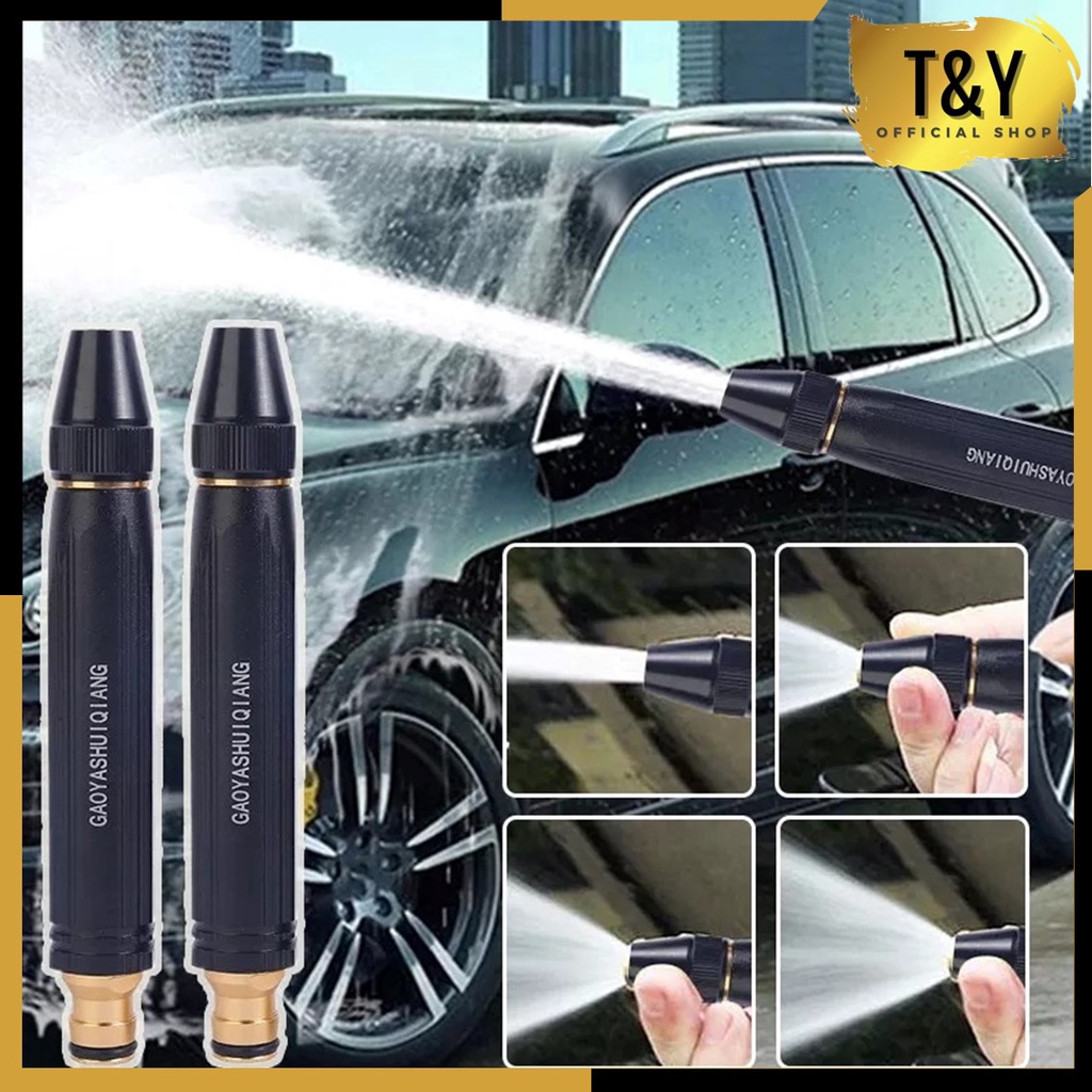 Jual T&Y Air Hose Nozzle Spray Kepala Semprotan Selang Bahan METAL ...