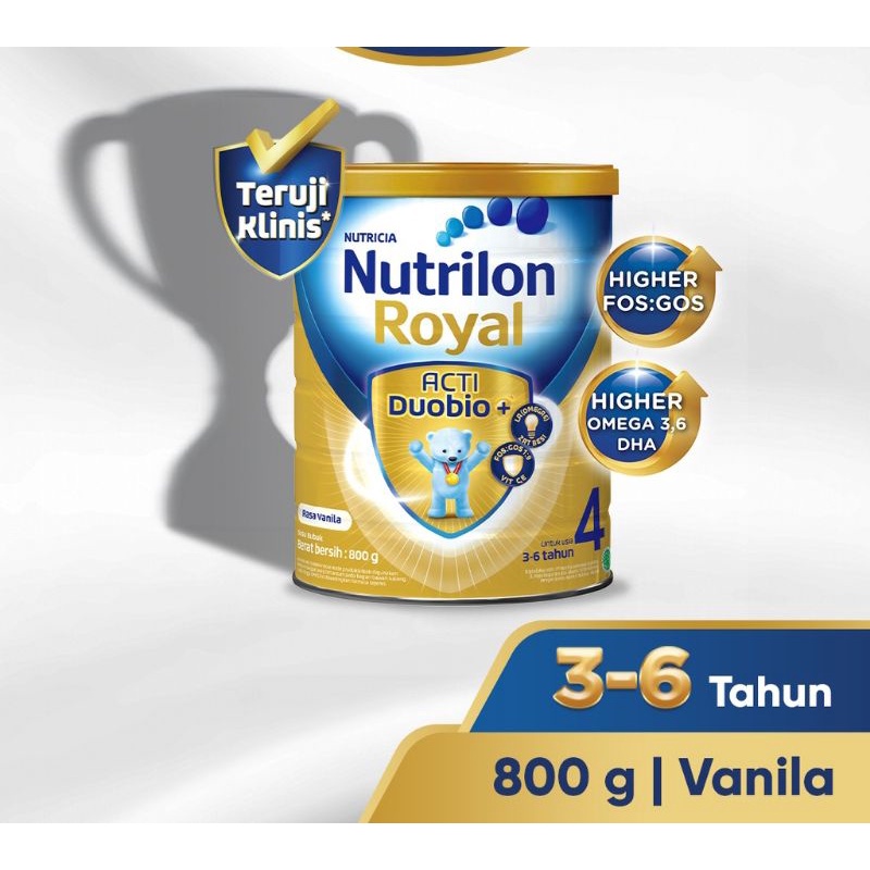Jual Nutrilon Royal 4 Vanilla Acti Duobio+ / Nutrilon Royal 4 Vanila ...